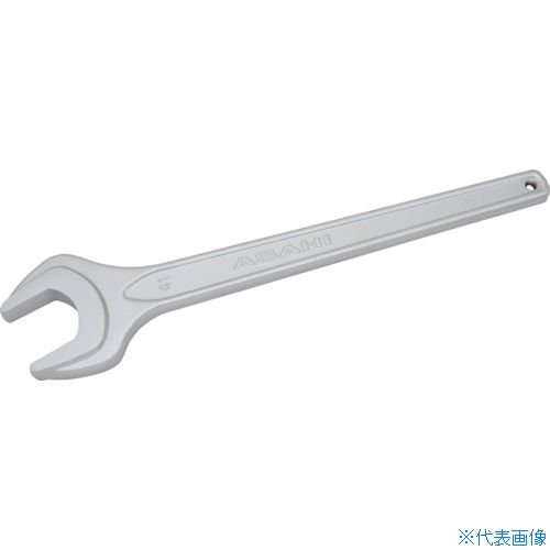 オレンジブック トラスコ中山　TRUSCOASH 丸形片口スパナ強力タイプJISH(メッキ)41mm 〔品番:SSP0041〕[ 注番:3368960]特長●丸形の強力級JIS H級で、あらゆるボルト・ナットの取り付け、取り外し作業に使用さ...