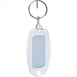 オレンジブック トラスコ中山　TRUSCO西敬 マーキー名札白 〔品番:MK2W〕[ 注番:3371062]特長●鍵や小物の管理に便利です。●リングの先端が内側に曲がっており、つけ外しが便利です。用途●鍵や小物の管理に。仕様●縦(mm)：6...