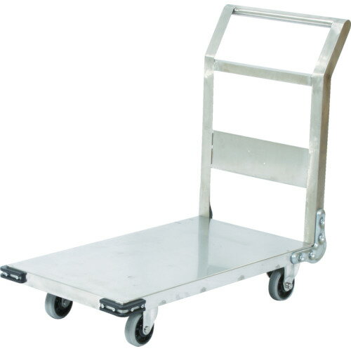 オレンジブック トラスコ中山　TRUSCOTRUSCO ステンレス鋼板製運搬車 固定式 1200X750 〔品番:SHS1〕[ 注番:3372782]特長●本体およびキャスター金具の細部に渡り、SUS304を使用することにより、さびにくく常...