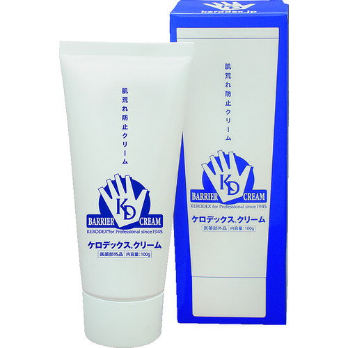 オレンジブック トラスコ中山　TRUSCOSANARU ケロデックスクリーム100g 〔品番:KERO100〕[ 注番:3376362]特長●金属加工油、洗浄液、溶剤、各種化学品、各種接着剤（エポキシ・アクリル樹脂系接着剤など）、消毒液、頻...