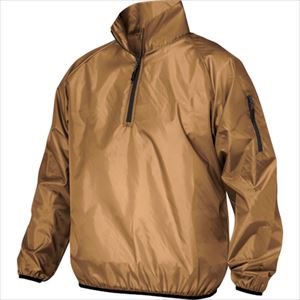 オレンジブック トラスコ中山　TRUSCO喜多 ハーフジップハイネックヤッケ(ヤッケプラス) フードなしタイプ No15 ベージュ M 〔品番:NO15BEIM〕[ 注番:3380321]特長●「フードなし」のハーフジップヤッケ（ハイネック...