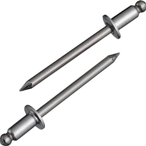 オレンジブック トラスコ中山　TRUSCOロブテックス ブラインドリベット(ステンレス/ステンレス製) 5-3(300本入) エコBOX 〔品番:NST53EB〕[ 注番:3382982]特長●片側から複数の母材をワン・アクションで締結でき...