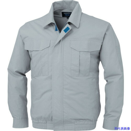 オレンジブック トラスコ中山　TRUSCOジーベック 空調服長袖ブルゾンKU90550-K17-M 〔品番:KU90550K17M〕[ 注番:3384224]特長●綿100％素材を高密度に織り上げ、空気漏れを少なくしています。用途●高温多湿...