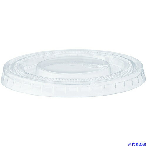 オレンジブック トラスコ中山　TRUSCOHEIKO 透明カップ A-PET 平蓋 口径62mm用 穴なし 50個入り 〔品番:004526008〕[ 注番:3391616]特長●透明カップA−PET62mm口径専用の透明平フタです。●スト...