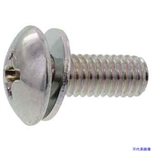 オレンジブック トラスコ中山　TRUSCOSUNCO 組込みねじ (+)トラス P＝1(SUS(ステンレス)・BK(SUS黒染め)) M4×10(60本入) 〔品番:10020301004001000860P〕[ 注番:3392259]特長...