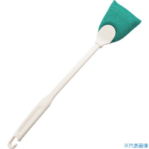 オレンジブック トラスコ中山　TRUSCOカウゼル 多目的クリーナー柄付きロング緑 〔品番:TCLG〕[ 注番:3403296]特長●ポリエステル繊維を特殊織りしたものでキズを付けずに汚れを素早く落とします。●使用後もフック付きなので衛生管...
