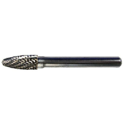 オレンジブック トラスコ中山　TRUSCOMRA 超硬バー Cシリーズ 形状:砲弾(クロスカット) 刃長19mm 〔品番:CB3C102〕[ 注番:3418375]特長●シャンク径6mmの超硬バーです。●最も一般的に使用されている形状です。...