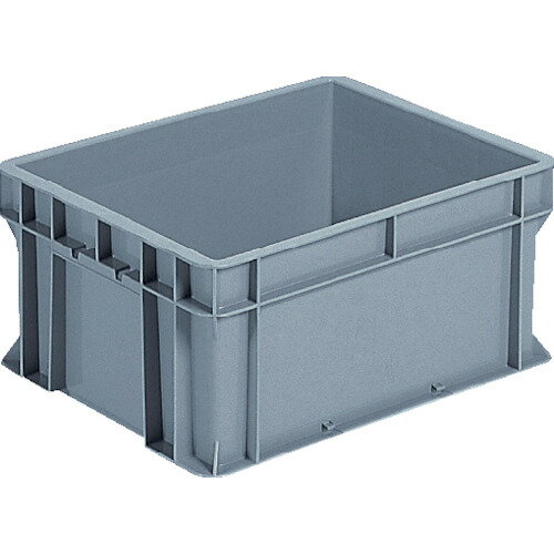 オレンジブック トラスコ中山　TRUSCOサンコー ボックス型コンテナー 202607 サンボックス#24−2 ライトグレー 〔品番:SK242GLL〕[ 注番:3423689]特長用途●工場の保管、運搬用に仕様●容量(L)：26●色：ライ...