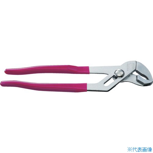 オレンジブック トラスコ中山　TRUSCOロブテックス ウォーターポンププライヤー“ポンプラスケルトン レッド 252mm 〔品番:WP250HR〕[ 注番:3426211]特長●ウォーターポンププライヤーのスケルトングリップタイプです。●...