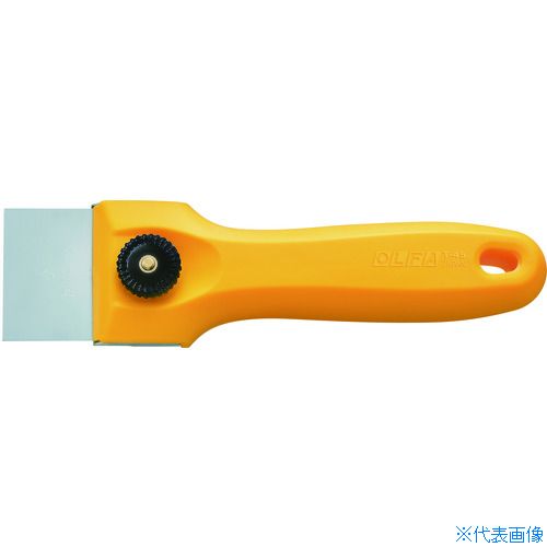 オレンジブック トラスコ中山　TRUSCOOLFA スクレーパー T−45 全長179mm×刃幅45mm 〔品番:202B〕[ 注番:3428184]特長●薄い刃を反らせて使う替刃式スクレーパーです。●力の入れ加減で、ピンポイントの作業から...