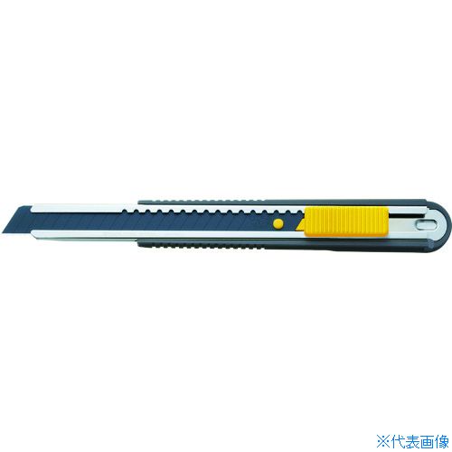 オレンジブック トラスコ中山　TRUSCOOLFA カッターナイフ 特専M型ロングカッター 全長167mm 〔品番:201B〕[ 注番:3428729]特長●装着する刃は、1枚で新しい刃先が21回使えてお得な、特専黒刃です。●超極薄刃であり...