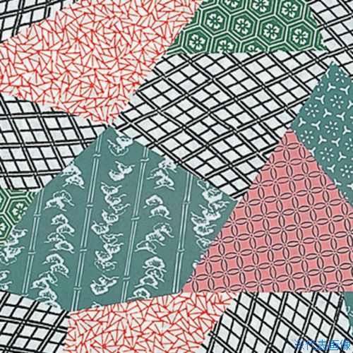 オレンジブック トラスコ中山　TRUSCOHEIKO 包装紙 呉服合わせ 全判 100枚入り 〔品番:002354900〕[ 注番:3440612]特長●呉服の色々な柄をパッチワークのようにつなぎ合わせた和風の包装紙です。仕様●横(mm)：...