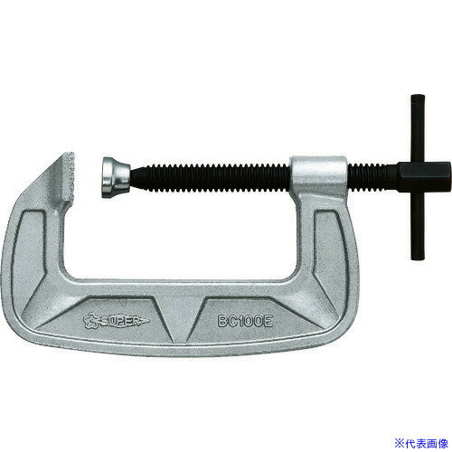 オレンジブック トラスコ中山　TRUSCOスーパー シャコ万力(バーコ型)25mm メタリックグレー焼付塗装 〔品番:BC25E〕[ 注番:3444287]特長●早締め用のハンドル付です。●ねじ頭部はレンチで締め付けられる六角形のため、さら...