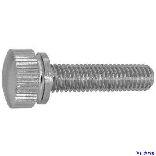 オレンジブック トラスコ中山　TRUSCOSUNCO クロームECO-BS段付きローレットビス3×5 (9本入) 〔品番:0001J01C00300050069P〕[ 注番:3453210]特長仕様●寸法(mm)d：M3●寸法(mm)L：5...