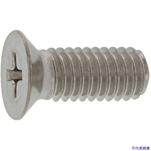 オレンジブック トラスコ中山　TRUSCOSUNCO ステン#2(+)サラ小D10 小頭 6×30 (30本入) 〔品番:00020009006003000030P〕[ 注番:3459664]特長●頭の径が小さく、狭い箇所でも使用可能です。...