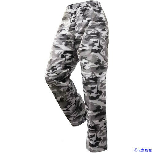 オレンジブック トラスコ中山　TRUSCO富士手袋 ヤッケ 迷彩ズボン 迷彩グレー LL 〔品番:3106GYLL〕[ 注番:3466401]特長●防風・防塵に役立つ迷彩柄仕様のヤッケズボンです。用途●一般作業全般に。仕様●色：迷彩グレー●...