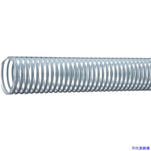 オレンジブック トラスコ中山　TRUSCO弘進ゴム GSサクション NS型 グレー芯 65 20m 〔品番:NSG6520〕[ 注番:3487515]特長●内外面ともに平滑で柔軟性にも優れています。●軟質部が透明で内部流体の確認ができます。...