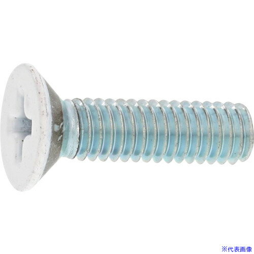 オレンジブック トラスコ中山　TRUSCOSUNCO 頭部ホワイト(+)サラ小ネジユニクロ 4×15 (150本入) 〔品番:0000000100400150A1150P〕[ 注番:3492056]特長仕様●寸法(mm)d：M4●寸法(mm...