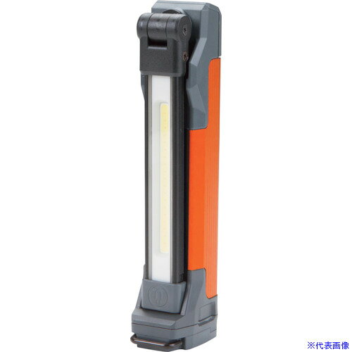 オレンジブック トラスコ中山　TRUSCOGROZ 充電式LEDワークライト 400Lm 〔品番:LED185〕[ 注番:3494561]特長●底のマグネットやナイロンフックで固定できます。●明るさを無段階調節できます。●LEDバーの向きを...