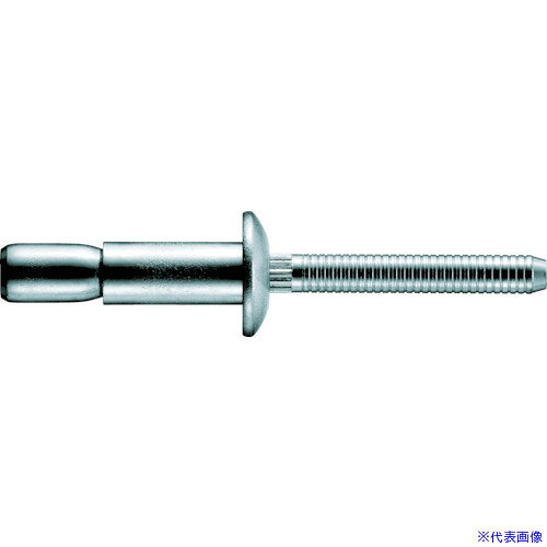 オレンジブック トラスコ中山　TRUSCOPOP ウルトラグリップリベットΦ4.8スチール丸頭 (2000本入) 〔品番:SD670UG〕[ 注番:3518558]特長●振動に強い内部ロック機能を採用した高強度リベットです。●適用板厚が広く...