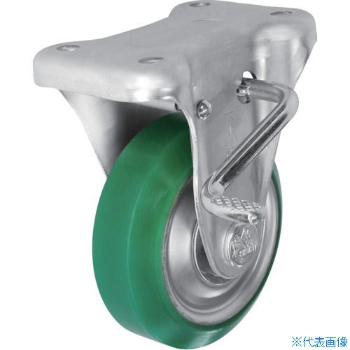 オレンジブック トラスコ中山　TRUSCOシシク ウレタン固定車 130mm 〔品番:UWKB130〕[ 注番:3535509]特長●強度に自信のSISIKU独自のボックススタイル車輪仕様スタンダードプレスキャスターです。●耐衝撃性・耐油性...