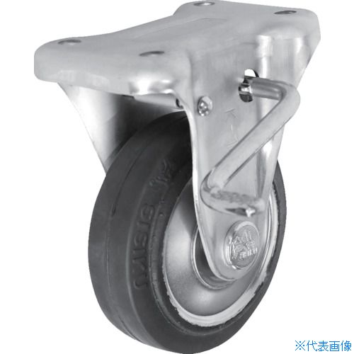 オレンジブック トラスコ中山　TRUSCOシシク 固定車 ブレーキ付 130mm 〔品番:WKB130〕[ 注番:3535576]特長●強度に自信のSISIKU独自のボックススタイル車輪仕様のSISIKUスタンダードプレスキャスターです。●...