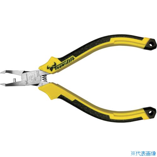 オレンジブック トラスコ中山　TRUSCOTTC エッジニッパー 115mm 成型グリップ バネ付き 〔品番:MEN115DG〕[ 注番:3537671]特長●疲れにくさ、感触の良さを研究し開発したオリジナル二重成型エラストマーグリップを採...