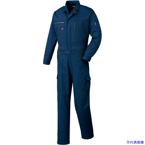 オレンジブック トラスコ中山　TRUSCOAUTO−BI AW(秋冬)モデル 長袖つなぎ服3950−001ネイビーブルー−M 〔品番:3950001M〕[ 注番:3538716]特長●右胸ポケットは野帳が収納できるほど大容量です。●さらに脚...