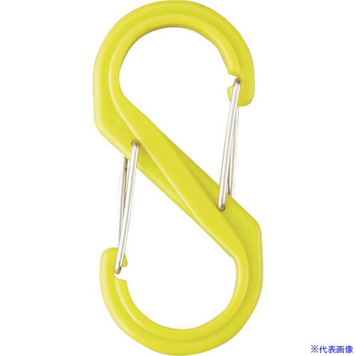 オレンジブック トラスコ中山　TRUSCO緑十字 S型カラビナ SKD-L ライム 88×40×7.3mm 両端フック開口 〔品番:284186〕[ 注番:3540337]特長●両端のフックが開口するので片側を掛けたまま付け外しができます。...