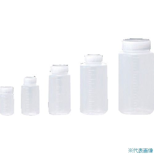 オレンジブック トラスコ中山　TRUSCOサンプラ クイックボトル広口 2L (30個入) 〔品番:25014C〕[ 注番:3540626]特長●特殊シール構造により非常にシール性の高いPEボトルです。●中栓の取り外しの必要性がなく、作業効...