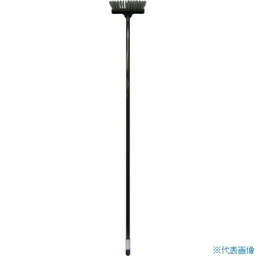 オレンジブック トラスコ中山　TRUSCO日本クリンテック ka:z フロアデッキブラシ 黒 〔品番:111209〕[ 注番:3547640]特長●美しいデザインのカラーデッキブラシです。●水気に強く軽い樹脂ヘッドと化繊を採用しています。用...