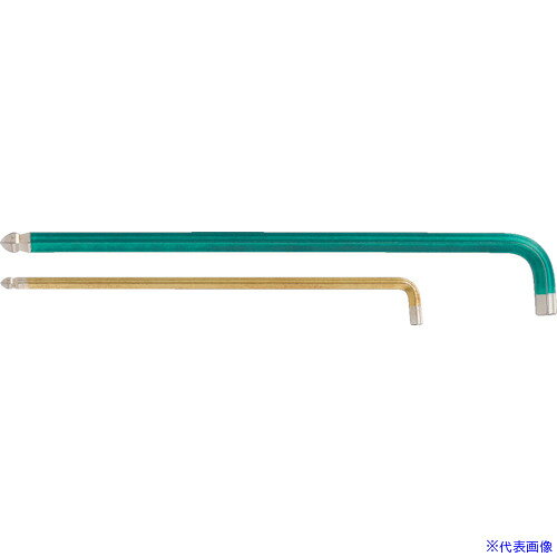 オレンジブック トラスコ中山　TRUSCOVESSEL レインボールL型レンチ 8800BP 対辺10 〔品番:8800BP10〕[ 注番:3567265]特長●力が入りやすいロングタイプです。●サイズで色分けしており、工具箱の中でも探しや...