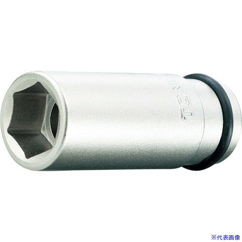 オレンジブック トラスコ中山　TRUSCOTONE インパクト用ロングソケット 対辺寸法41mm 差込角25.4mm 〔品番:8NV41L〕[ 注番:3567591]特長●外観品質と防錆力の向上を図った無電解メッキ仕様のインパクト用ソケット...