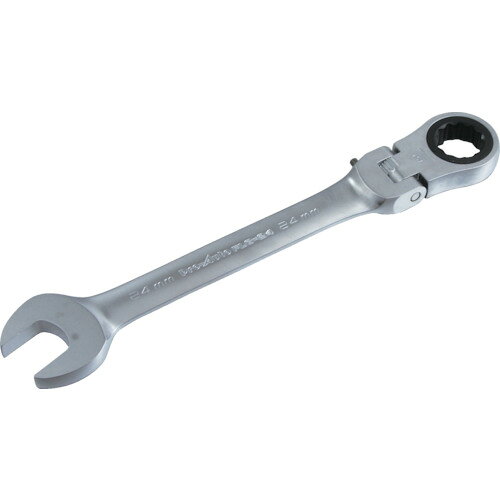 オレンジブック トラスコ中山　TRUSCOPro-Auto フレックスロックギアレンチ24mm 〔品番:FLG24〕[ 注番:3568512]特長●正逆の切り替えはついていません。●フレックス機構は、180°首振りOKです。●12段階15°...