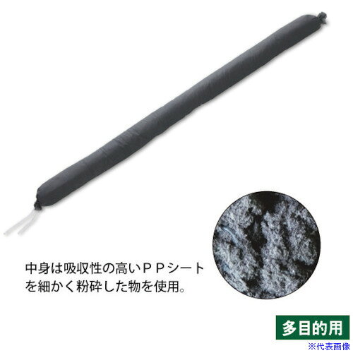 オレンジブック トラスコ中山　TRUSCOSWS Oilguardソックス 9782 〔品番:721024〕[ 注番:3579106]特長●機械周りに設置し、液体の漏れ出しをブロック吸収します。●柔軟に曲がるため、複雑な設置場所でも隙間を作...