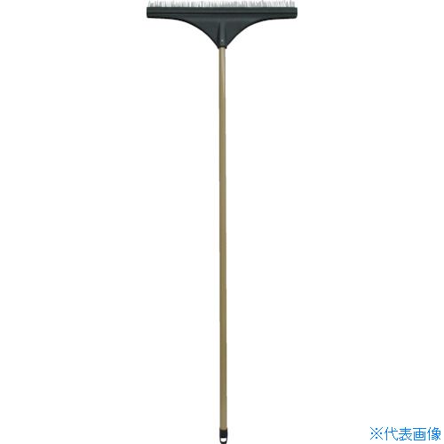 オレンジブック トラスコ中山　TRUSCOコンパル 芝生・サッチングブラシ 〔品番:032246〕[ 注番:3589446]特長●芝生のサッチ取りと、人工芝のパイル起こしどちらも使えます。●刈草や落ち葉の除去や掃除に使えます。用途●芝生のサ...
