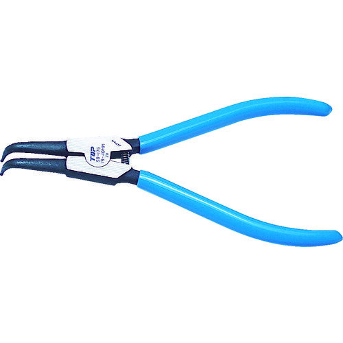 オレンジブック トラスコ中山　TRUSCOトップ工業(TOP) スナップリングプライヤ 軸用曲爪 使用範囲19〜40mm 〔品番:SB175〕[ 注番:3598896]特長●オール鍛造品、一体成形です。●耐久力・耐荷重性抜群です。●先端部は...