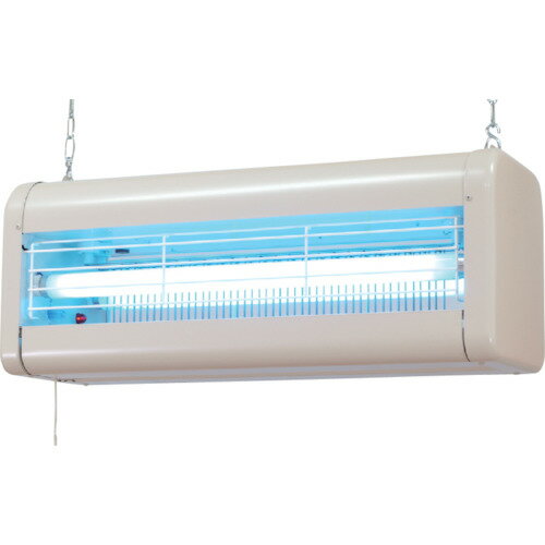 オレンジブック トラスコ中山　TRUSCOピオニー 電撃殺虫器(屋内専用タイプ) 〔品番:NSS15210〕[ 注番:3604514]特長●虫の好む光で誘引し高電圧で捕殺します。●安全措置付きです。●虫受け皿が簡単に取り外せ、虫の死骸処理が...