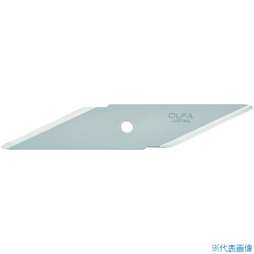 オレンジブック トラスコ中山　TRUSCOOLFA クラフトナイフS型替刃 〔品番:XB26〕[ 注番:3607470]特長●切れ味抜群の切り出しナイフ●刃の前後の使用できる用途●クラフトナイフS型用替刃仕様●全長(mm)：98●適合本体：...