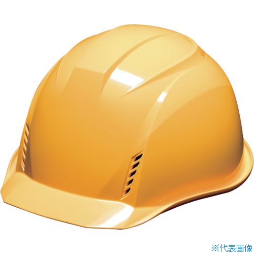 オレンジブック トラスコ中山　TRUSCODIC AA16ーFVエアロメッシュ 黄 KP付 〔品番:AA16FVHA2EMKPY〕[ 注番:3610602]特長●発泡スチロールに変わり樹脂製の衝撃吸収ライナーを採用しました。●ヘルメット内部...