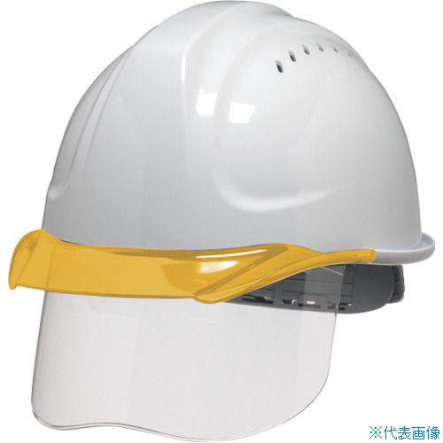 オレンジブック トラスコ中山　TRUSCODIC SYA−CSVエアロメッシュ 白/オレンジ HA2内装 KP付 〔品番:SYACSVHA2EMKPWO〕[ 注番:3610668]特長●発泡スチロールに変わり樹脂製の衝撃吸収ライナーを採用し...