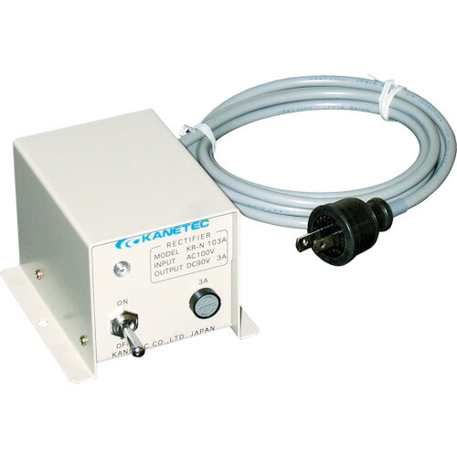 オレンジブック トラスコ中山　TRUSCOKANETEC 電磁チャック用整流器 〔品番:KRN103A〕[ 注番:3611914]特長●外部制御端子を標準装備しており自動運転に対応できます。●従来サイズに対し最大1/2サイズ（体積比率50%...