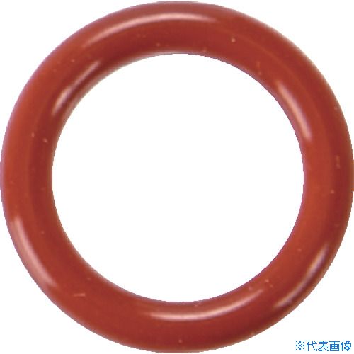 オレンジブック トラスコ中山　TRUSCOTRUSCO Oリング 4C P−11(10個入) 赤シリコンゴム(運動用・固定用) 〔品番:T4CP11〕[ 注番:3622765]特長●Oリングは食品設備や水回り、半導体装置等の広範囲の産業に使...