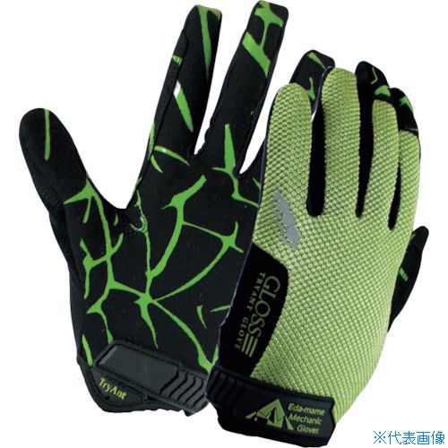 オレンジブック トラスコ中山　TRUSCOTryAnt 718枝豆メカニックグローブ マジック カーキ(M) 〔品番:718KM〕[ 注番:3646624]特長●枝豆縫製と3D縫製で、手と手袋がズレないです。●抜群のフィット感があります。用...