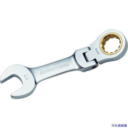 オレンジブック トラスコ中山　TRUSCOスーパー ギアレンチ フレックスショートタイプ 呼び:12 L=111mm 〔品番:GRW12FS〕[ 注番:3647731]特長●電設・配管・空調工事、機械設備、自動車修理、各種狭所作業現場に最適...