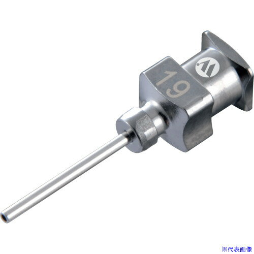 オレンジブック トラスコ中山　TRUSCOMUSASHI 金属ニードル(0.72×1.08×13mm) 10本入り 〔品番:SNA19GB〕[ 注番:3657388]特長●耐久性に優れるSUS製針を使用した金属ニードルです。●高温条件下での...