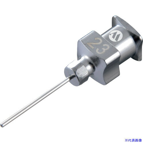 オレンジブック トラスコ中山　TRUSCOMUSASHI 金属ニードル(0.34×0.64×13mm) 10本入り 〔品番:SNA23GB〕[ 注番:3657400]特長●耐久性に優れるSUS製針を使用した金属ニードルです。●高温条件下での...