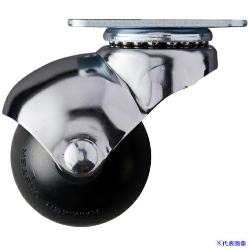 オレンジブック トラスコ中山　TRUSCOハンマー プレート式 旋回式ゴム車輪 40mm 〔品番:405PR40〕[ 注番:3670287]特長●軽快で優美な室内高級家具用キャスターです。●RoHS適合品です。用途●椅子・ハンガーラックなど...