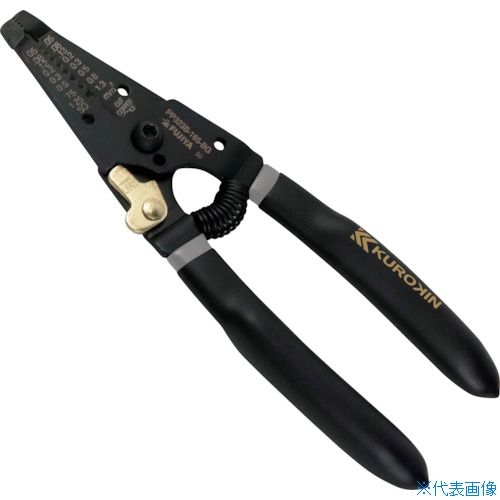 オレンジブック トラスコ中山　TRUSCOフジ矢 ワイヤーストリッパB型(黒金) 〔品番:PP323B165BG〕[ 注番:3682831]特長●刃部は精密研磨のため、簡単に高精度なはく離が可能です。●グリップは強く握っても痛くならない軟質...