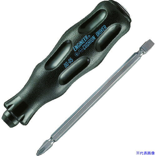 オレンジブック トラスコ中山　TRUSCOENGINEER 差替クッションドライバー +♯2/−6 〔品番:DG05〕[ 注番:3687074]特長●［［＋］］/［［−］］の2WAYビットで1本2役です。●電動ドライバー、エアドライバー用各...